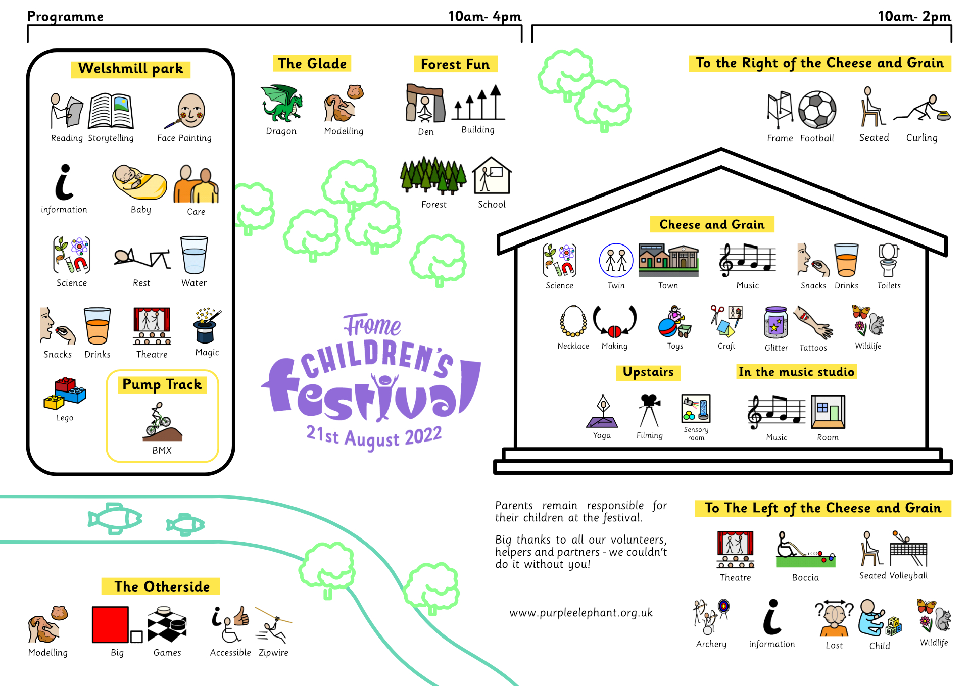 Children's Festival - Purple Elephant